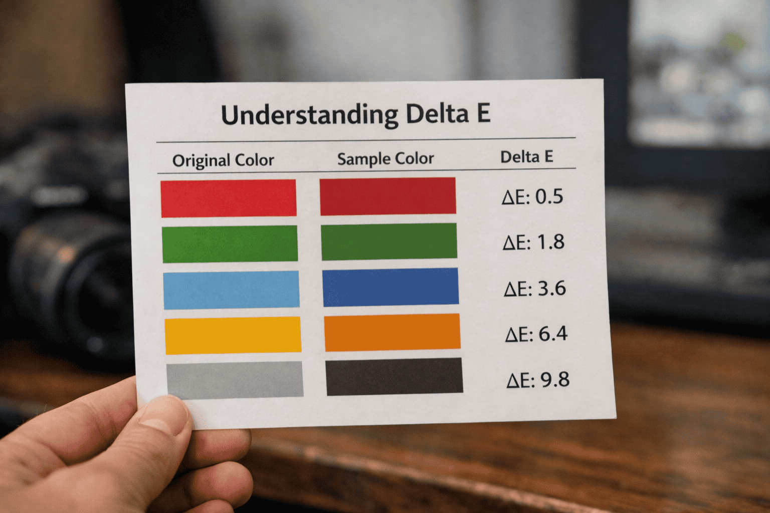 Understanding Delta E: What Colour Difference Numbers Actually Mean ...